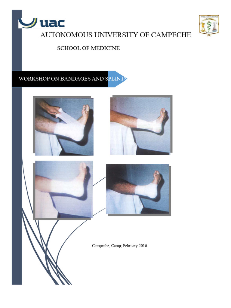 Bandaging and Splints Manual | PDF | Anatomical Terms Of Motion | Hand