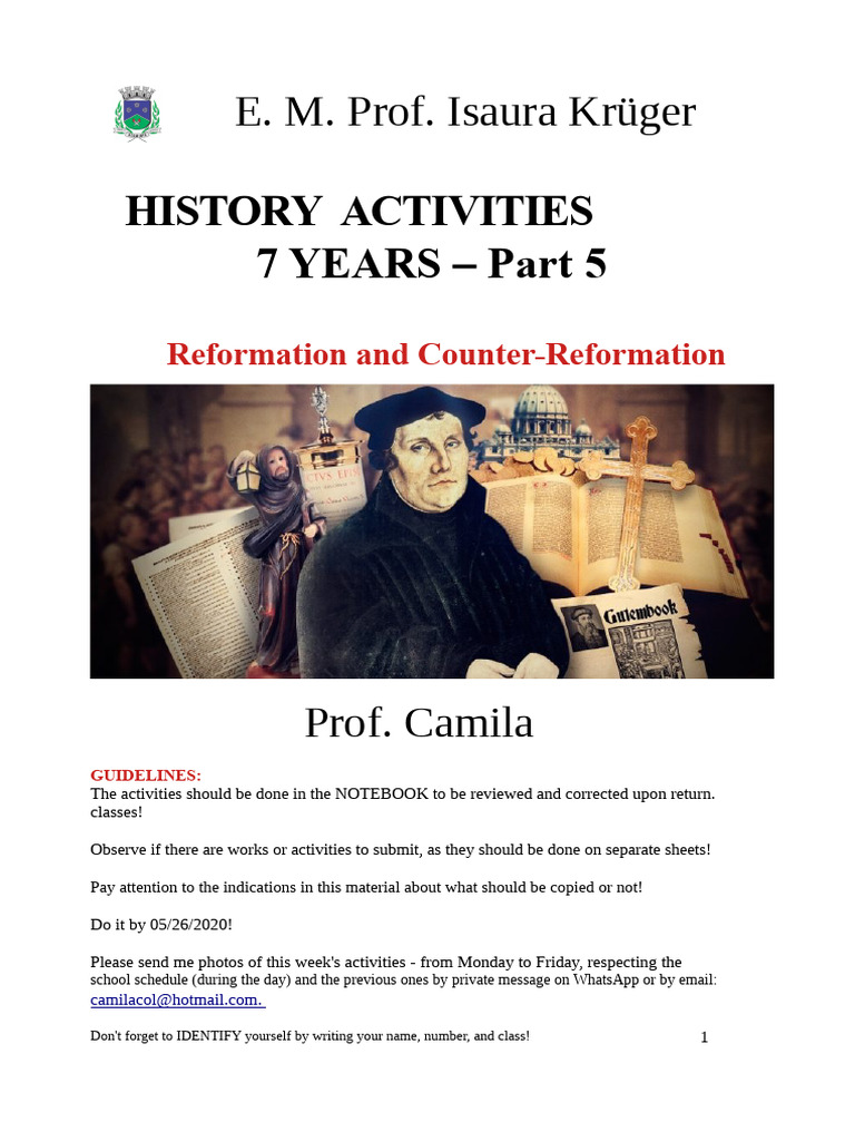 7th-Year-Activity-History-7th-Year-5-Reformation-and-Counter ...