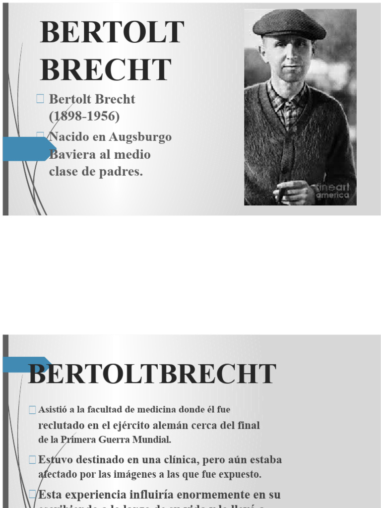 Madre Coraje Brecht | PDF