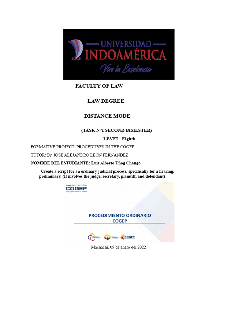 Preliminary Hearing Script Pdf Statute Of Limitations Lawsuit