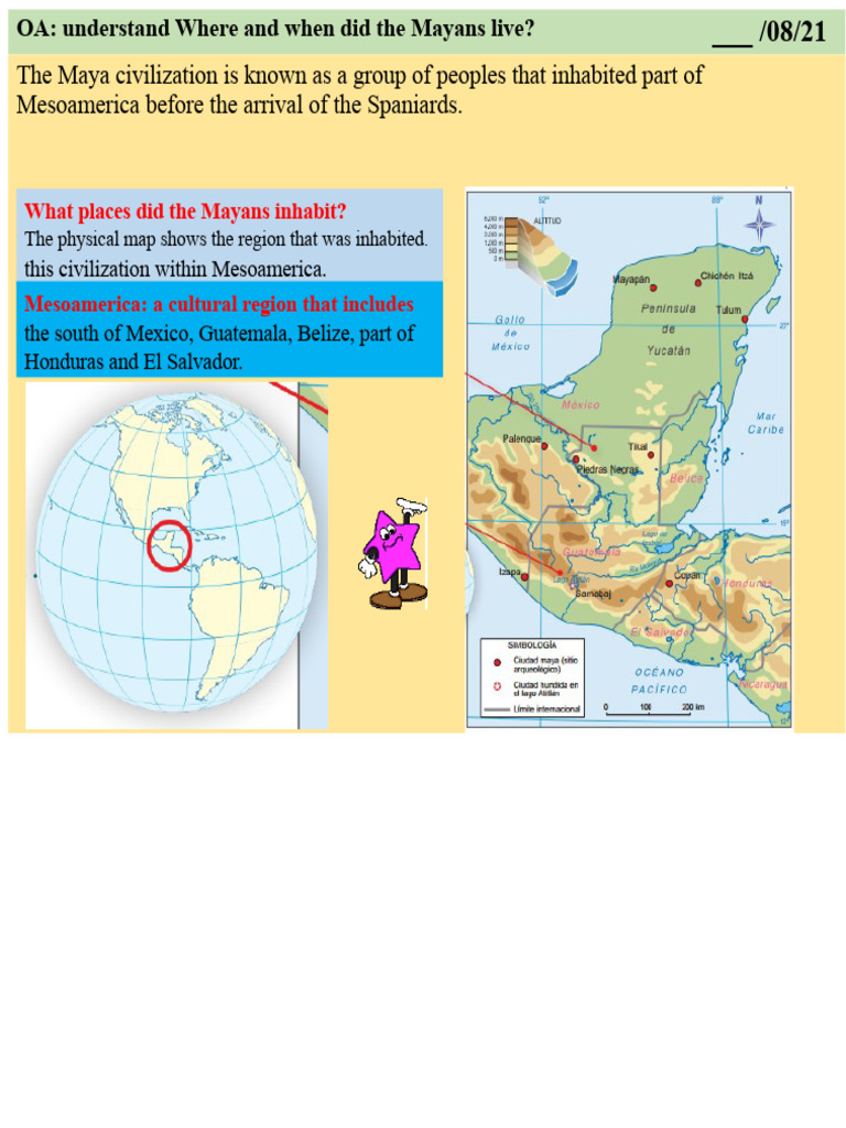 Where and When Did the Mayans Live | PDF