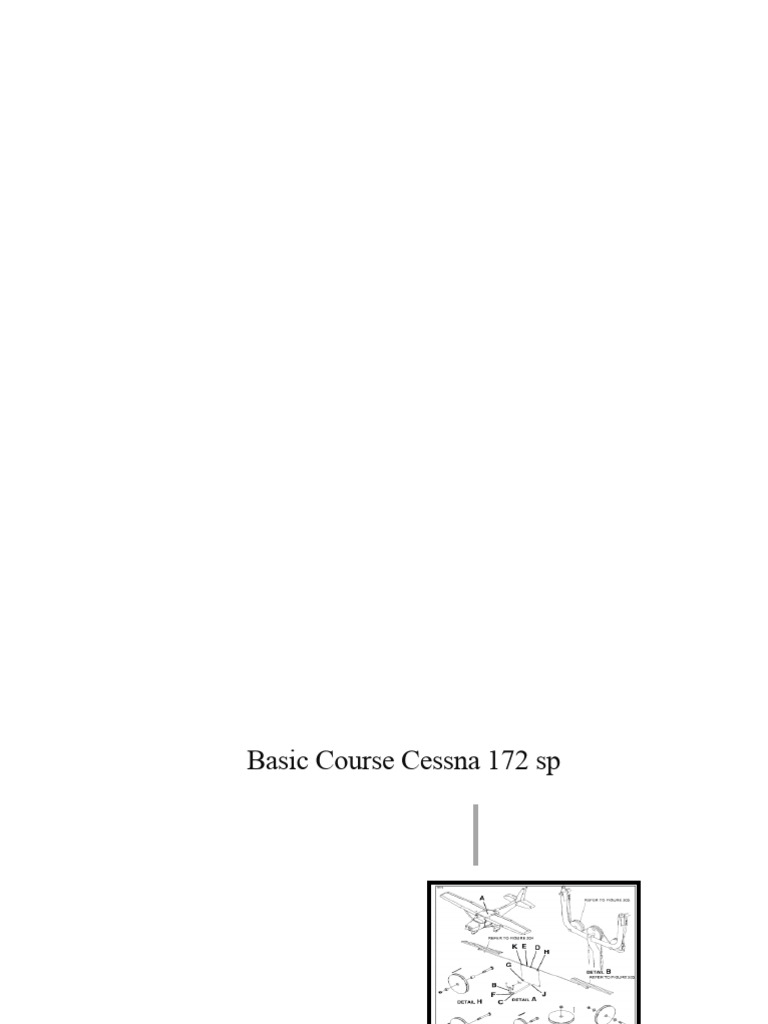 Cessna 172 SP Flight Controls Overview | PDF | Flight Control Surfaces ...
