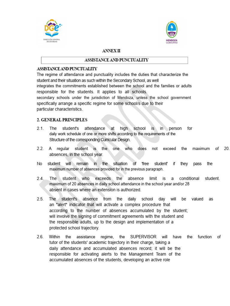 Student Attendance and Punctuality Rules | PDF | Pregnancy | Childbirth