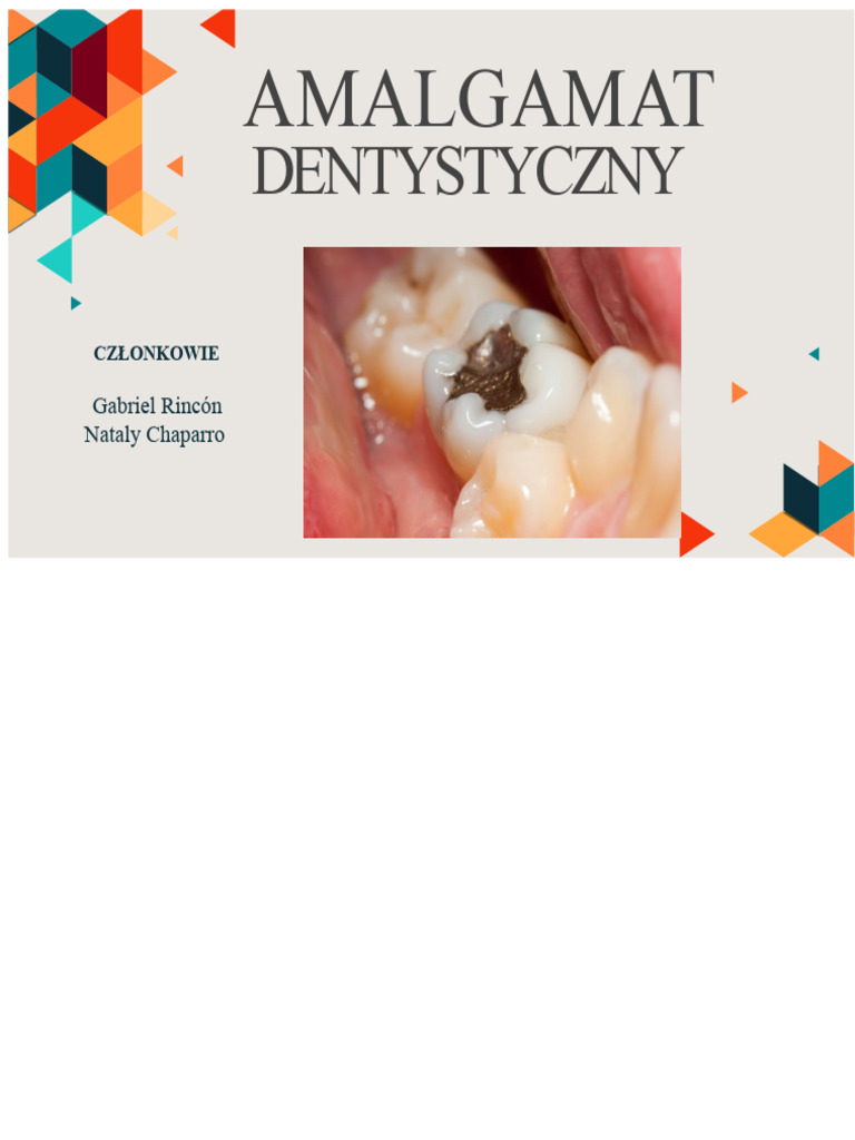 Amalgamat Dentystyczny | PDF