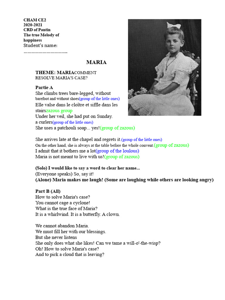 MARIA | PDF