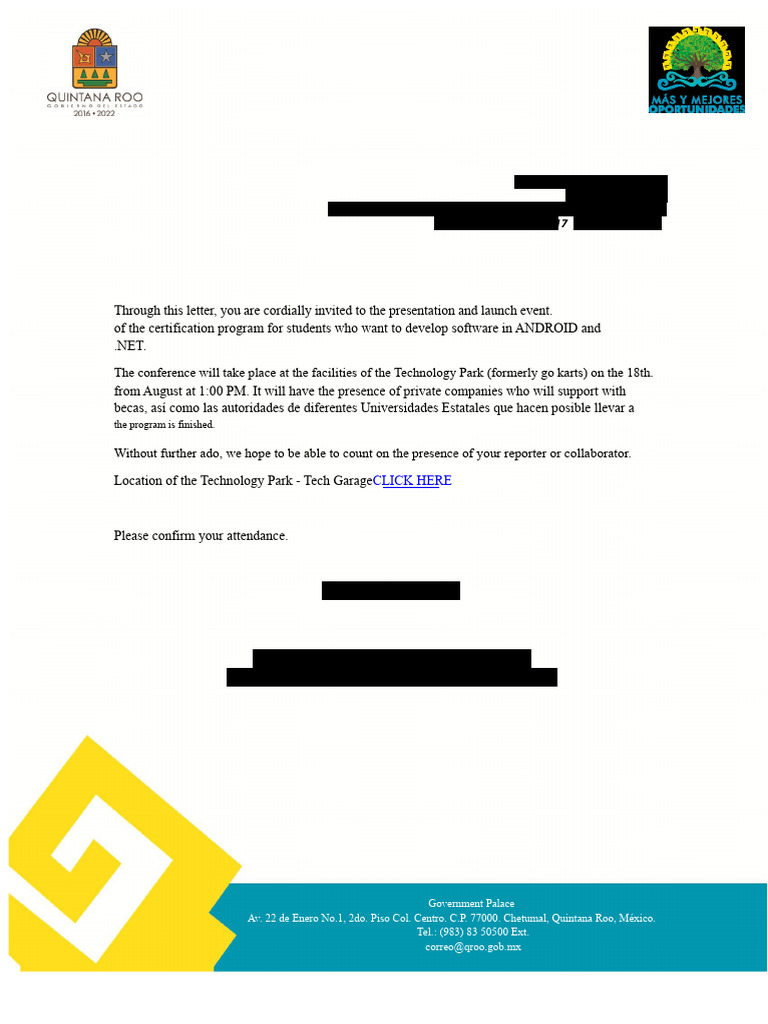 Press Release Invitation | PDF