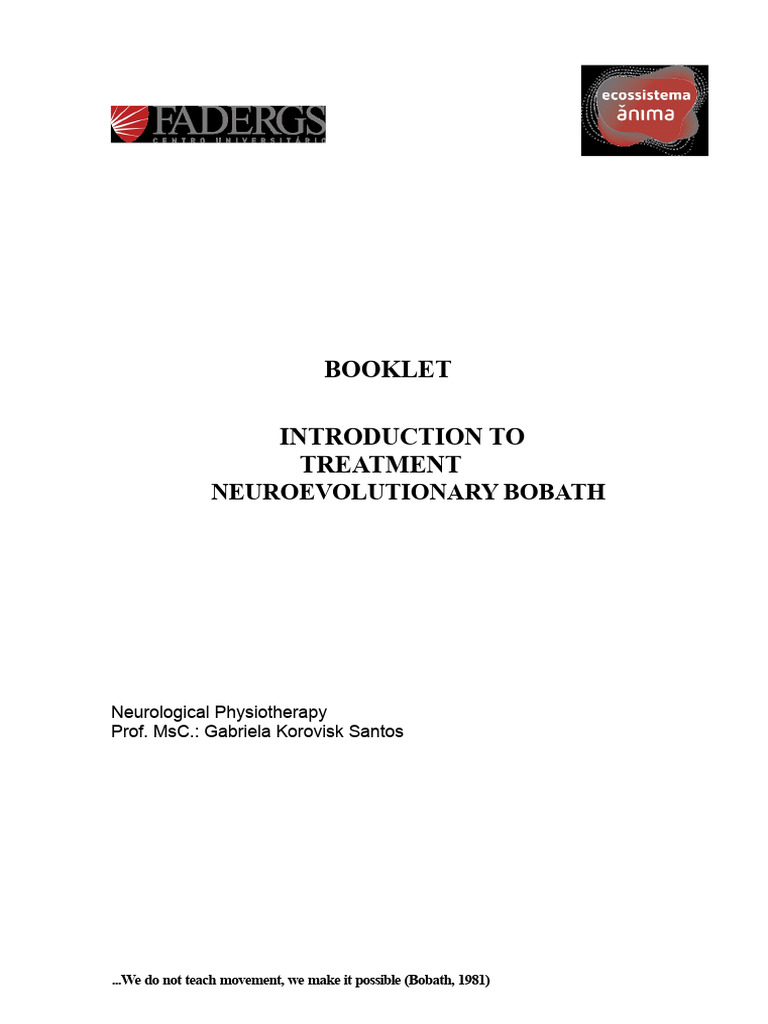 Bobath Handbook | PDF | Anatomical Terms Of Motion | Musculoskeletal System