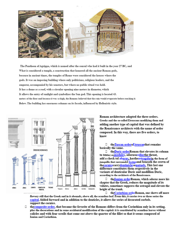 The Pantheon of Agrippa | PDF | Ancient Rome | Classical Antiquity