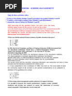 NQESH Reviewer 2025 with Answers | PDF | Teachers | Leadership
