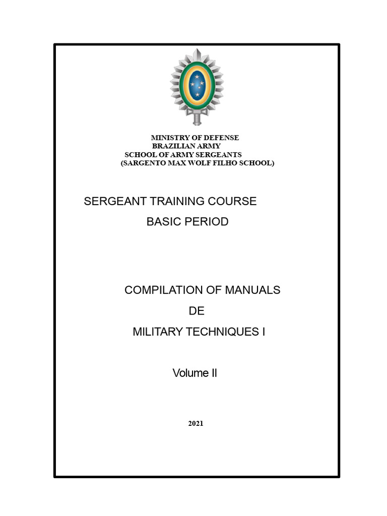 Sergeant Training Course Basic Period | PDF | Hairstyle | Beard