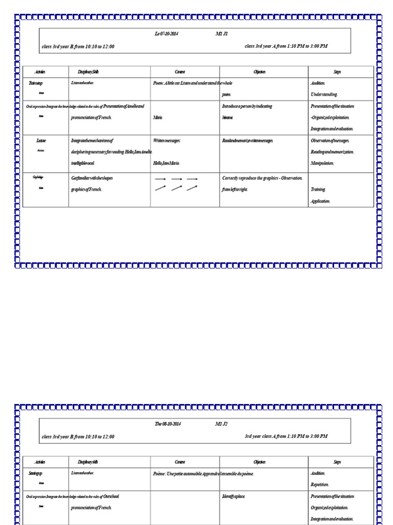 3rd Grade Class Journal | PDF | Human Communication
