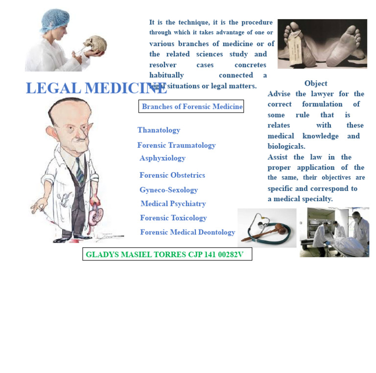 Branches of Forensic Medicine | PDF