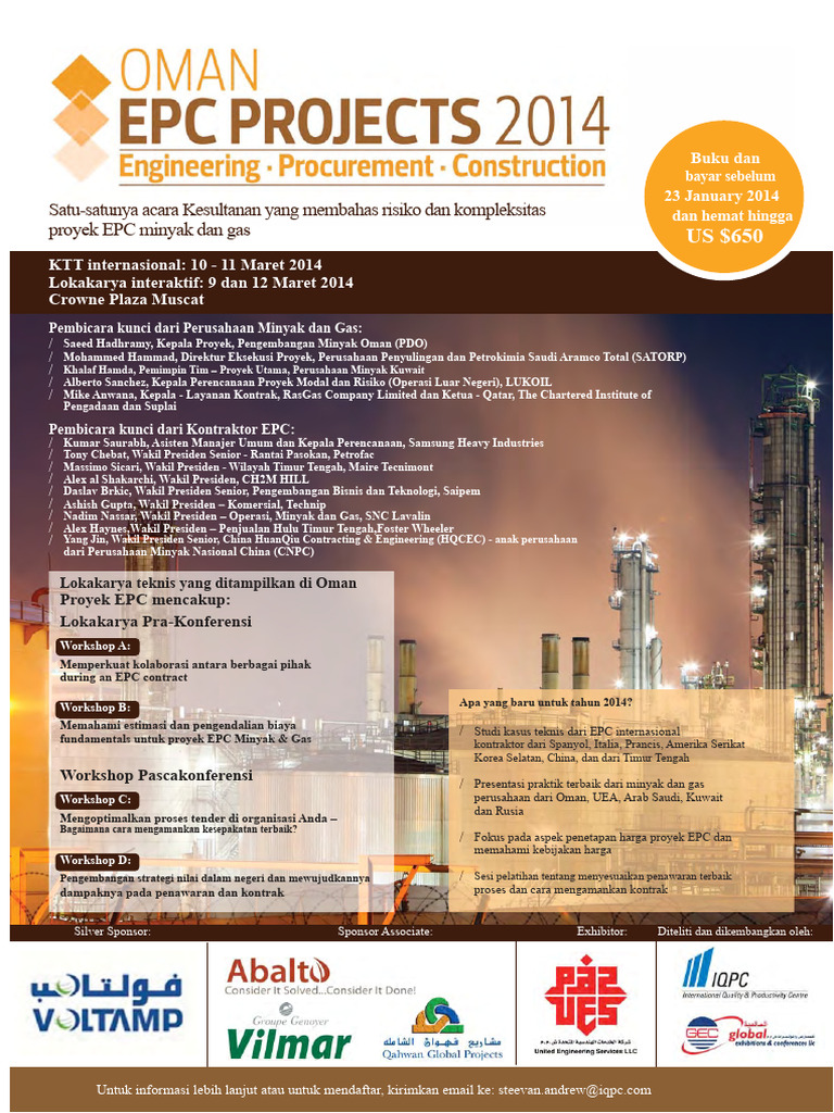 Proyek Epc Oman Pdf