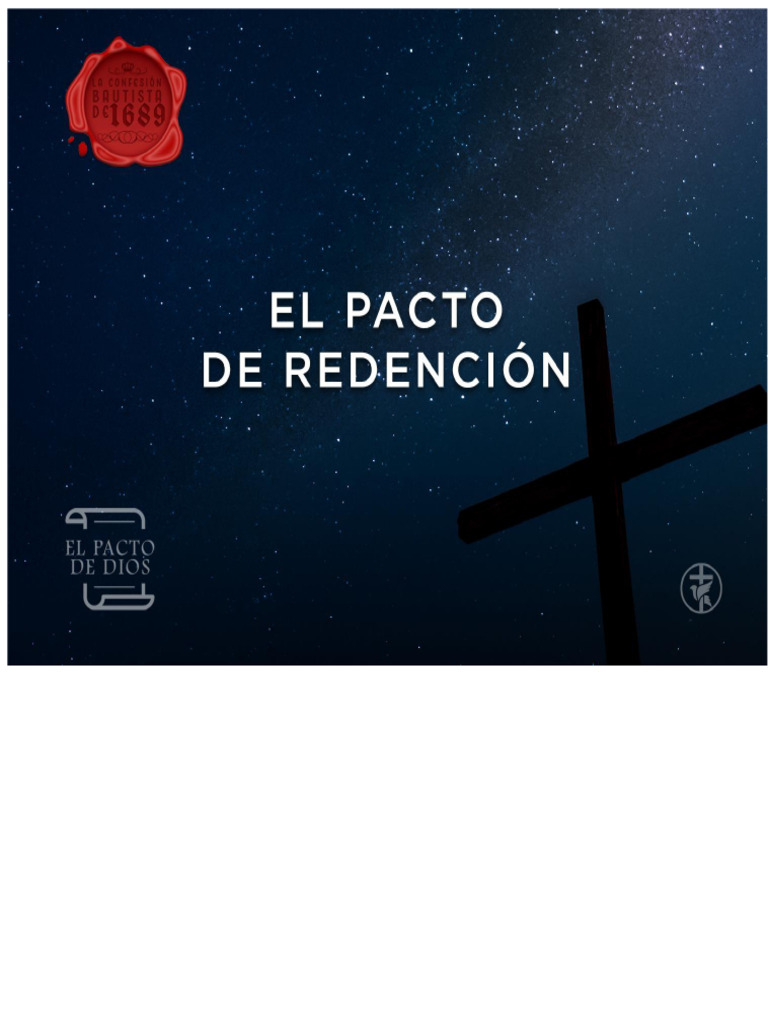 3.-The Covenant of Redemption | PDF | Salvation | Covenant Theology