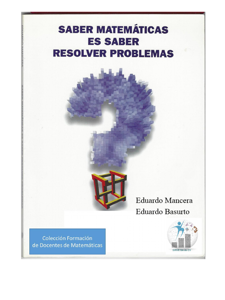 Book - Knowing Mathematics is Knowing How to Solve Problems | PDF | Mathematics | Procedural ...