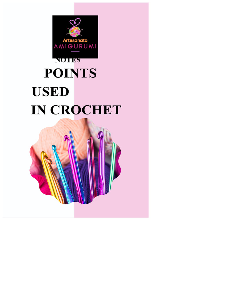 BOOKLET-POINTS-USED-IN-CROCHET | PDF | Crochet | Needlework