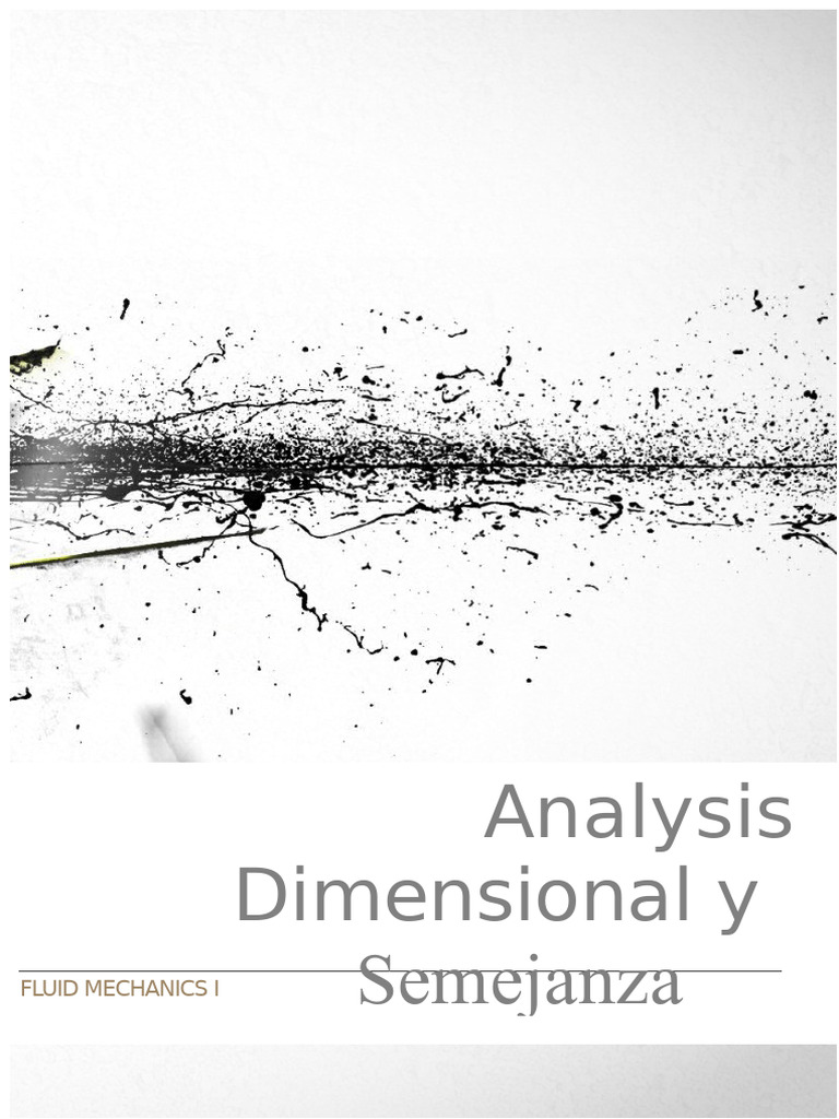 Dimensional Analysis in Fluid Mechanics | PDF | Quantity | Physical ...
