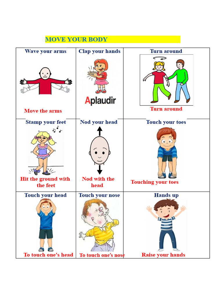 Fun Body Movement Activities | PDF