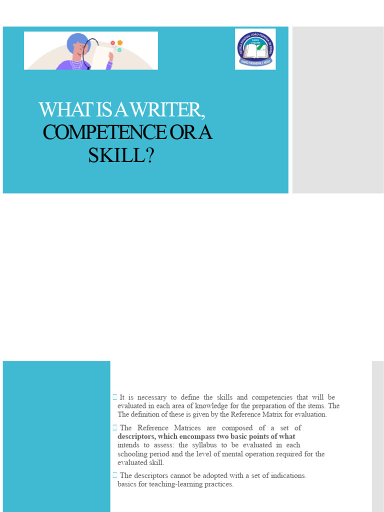 WHAT IS A DESCRIPTOR OR A SKILL | PDF | Matrix (Mathematics) | Average