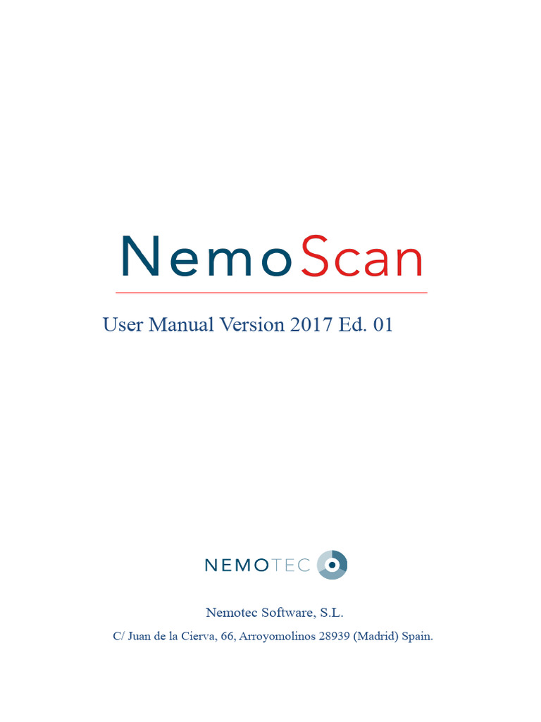 Nemo Scan Manual 2017 | PDF | Dental Implant | Ct Scan