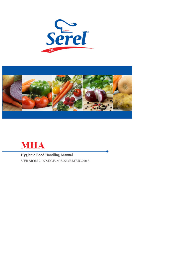 Hygienic Food Handling Manual Guide | PDF | Foods | Microorganism