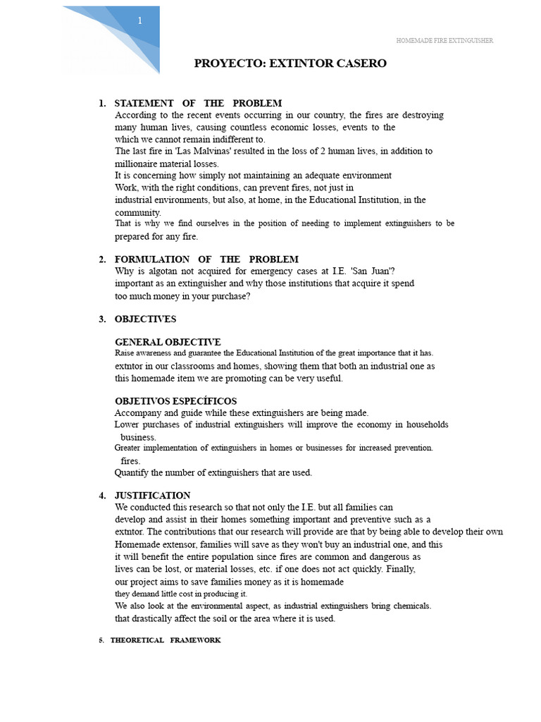 Homemade Fire Extinguisher | PDF | Sodium Bicarbonate | Materials