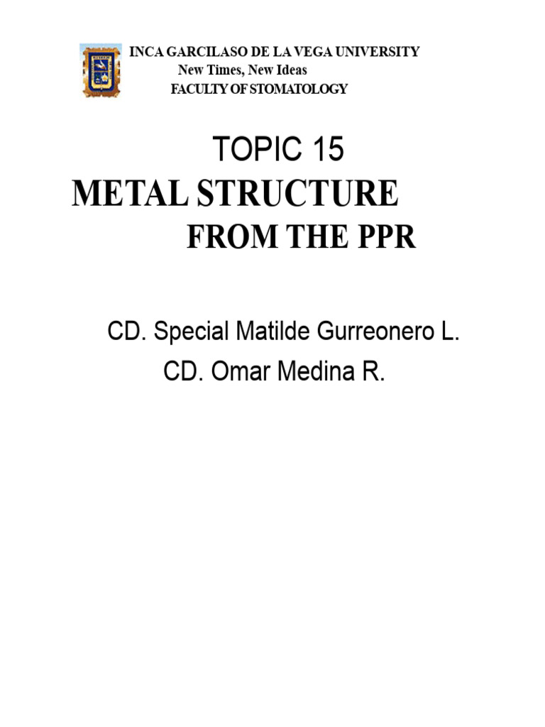 PPR TOPIC 15 METALLIC STRUCTURE, TOPIC 16 ACRYLIZATION OF THE PPR.pdf ...