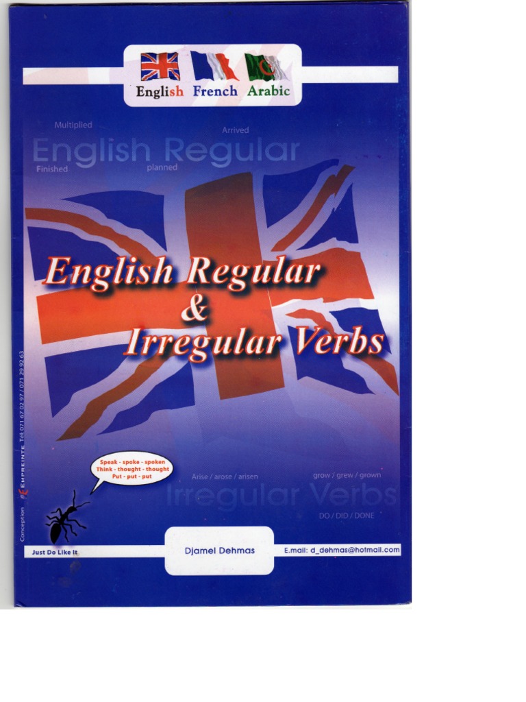 English Regular & Irregular Verbs | PDF