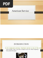 American Service: Definition & Setup Guide | PDF | Tableware | Restaurants