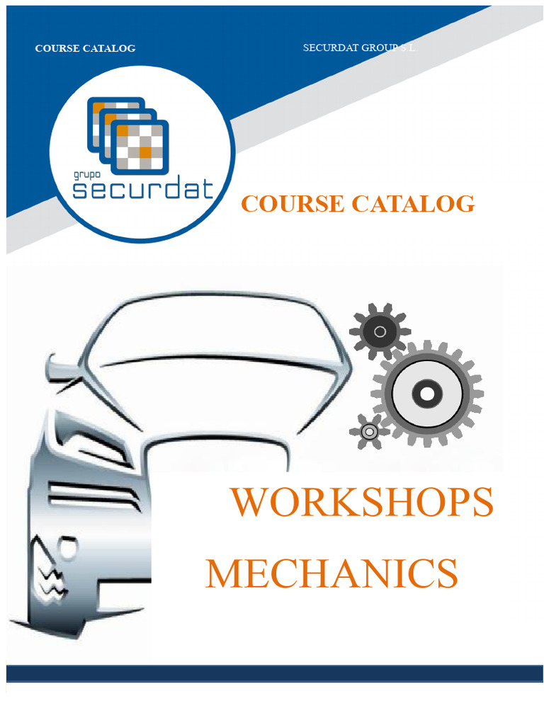 Mechanical Workshop Catalog | PDF | Engines | Electronics