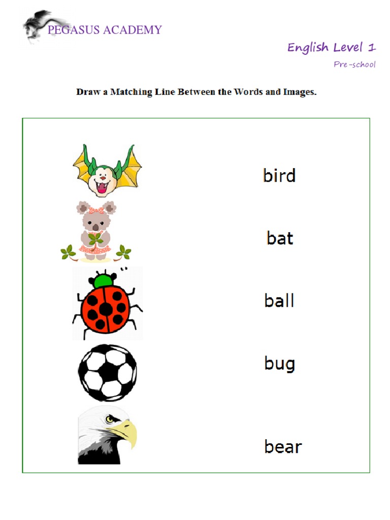 English Pre School | PDF