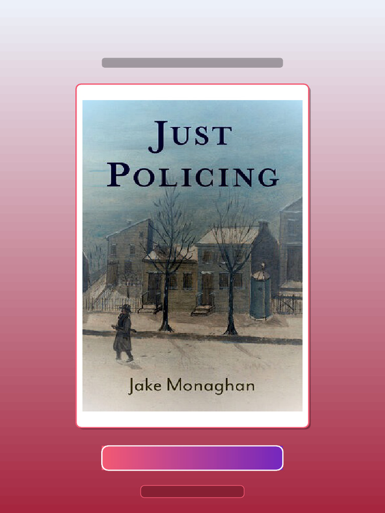 Test Bank of Just Policing Jake Monaghan | PDF | Science | Information