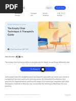 Understanding the Empty Chair Technique | PDF | Gestalt Therapy ...