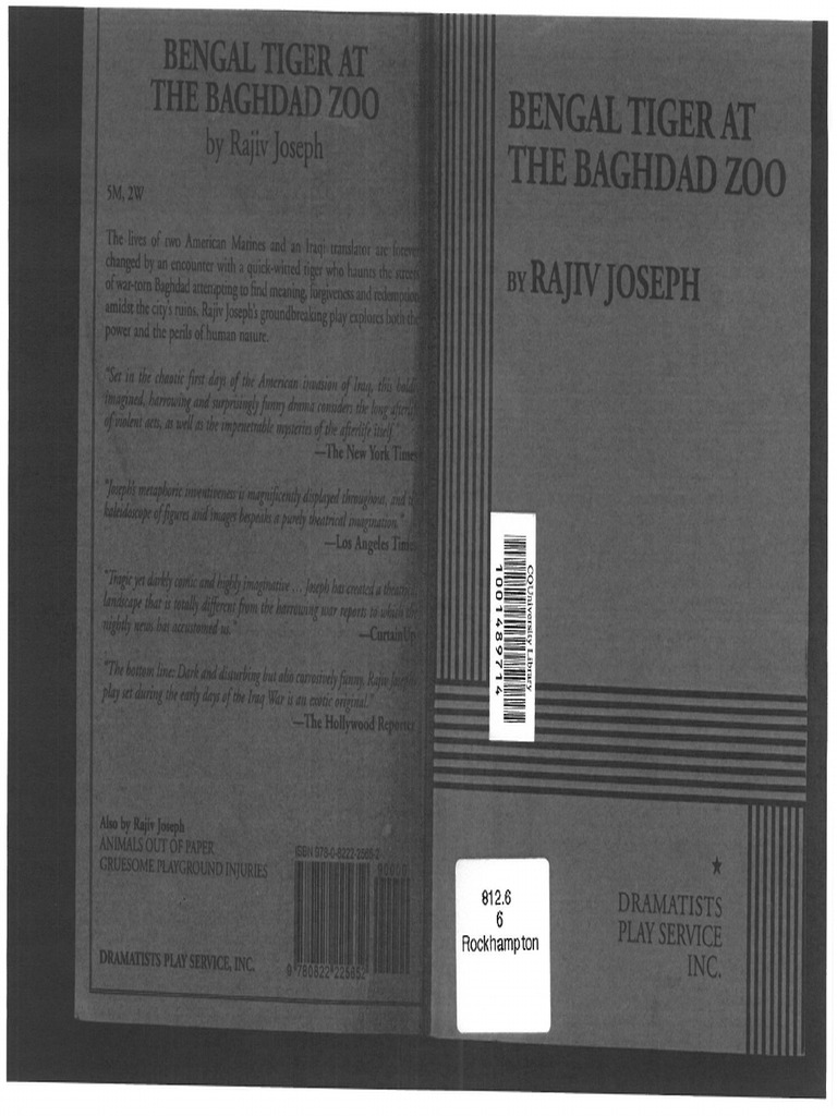 Bengal Tiger at the Baghdad Zoo-1 | PDF