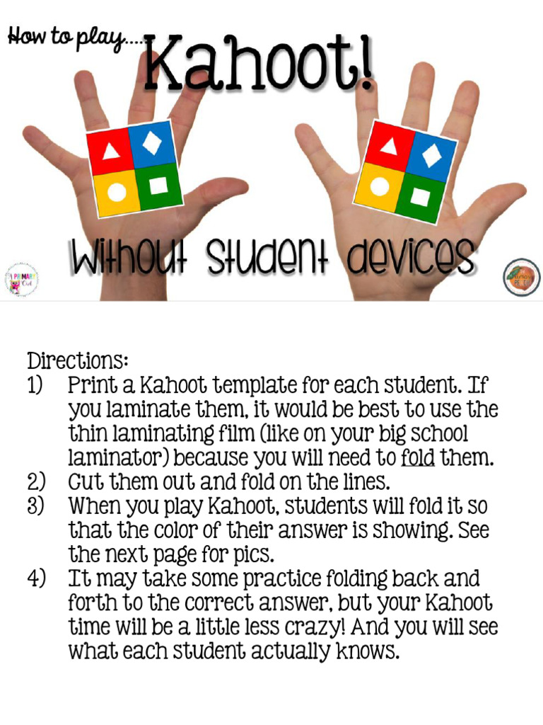 Kahoot Presentation | PDF