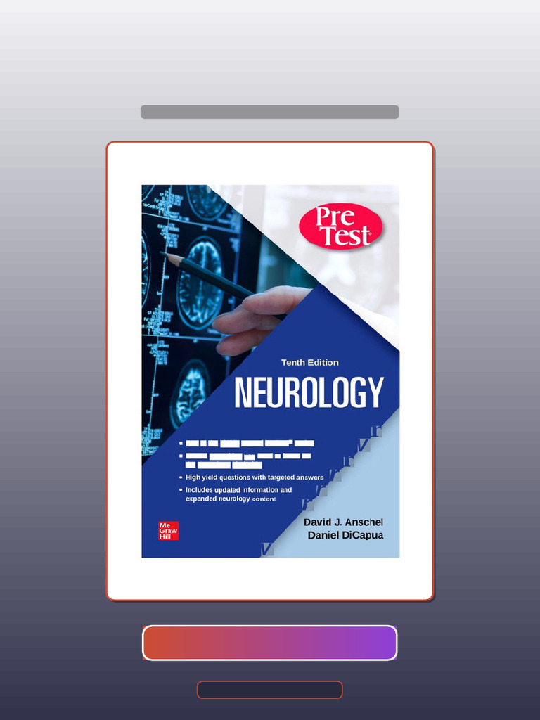 Test Bank of Pretest Neurology 10th Edition David J Anschel Daniel ...