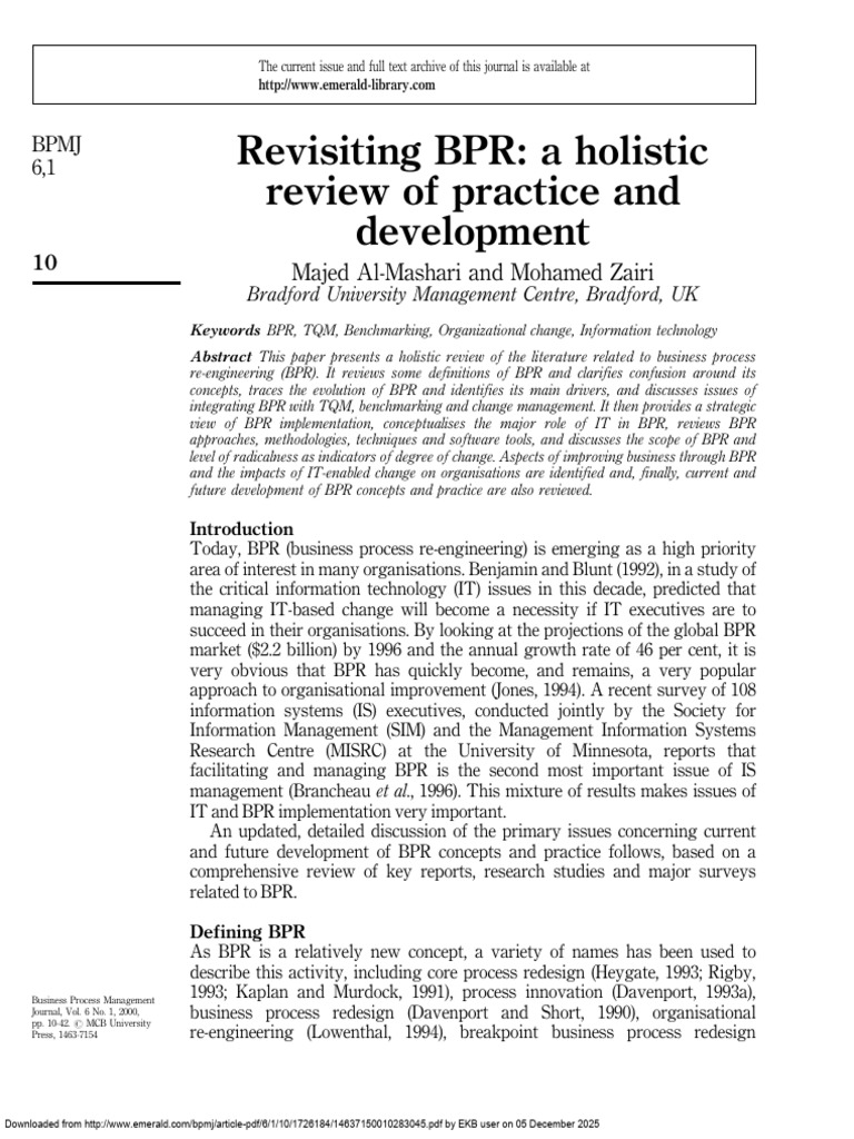 1 | PDF | Business Process | Strategic Management
