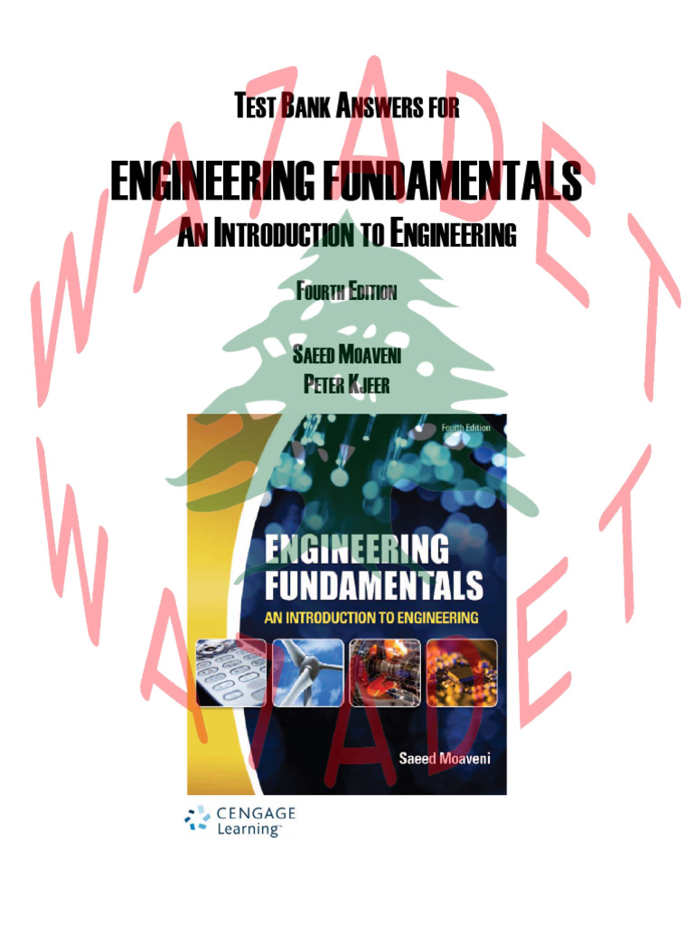 Engineering Fundamentals Test Bank Answers | PDF | Air Pollution ...