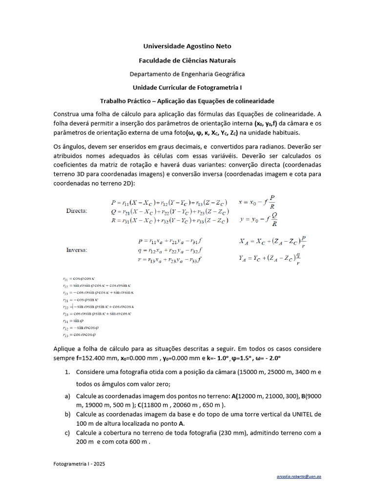 ficha_exercícios_fotogrametria_110628 | PDF