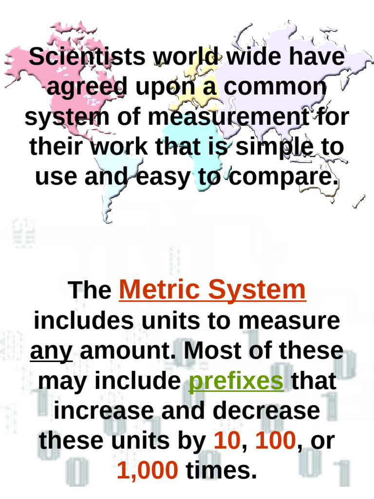 Metric System | PDF