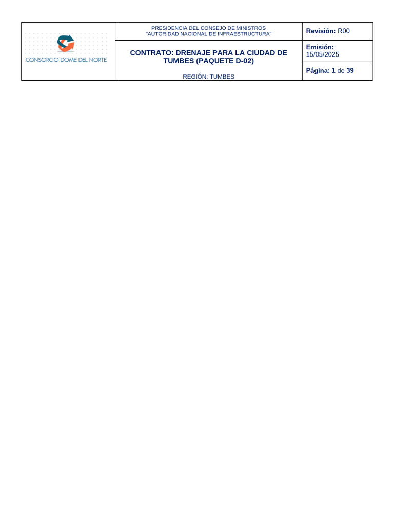 TDR Riba 4 Ingenieria de Detalle 15.may.2025 | PDF | Ingeniero civil ...