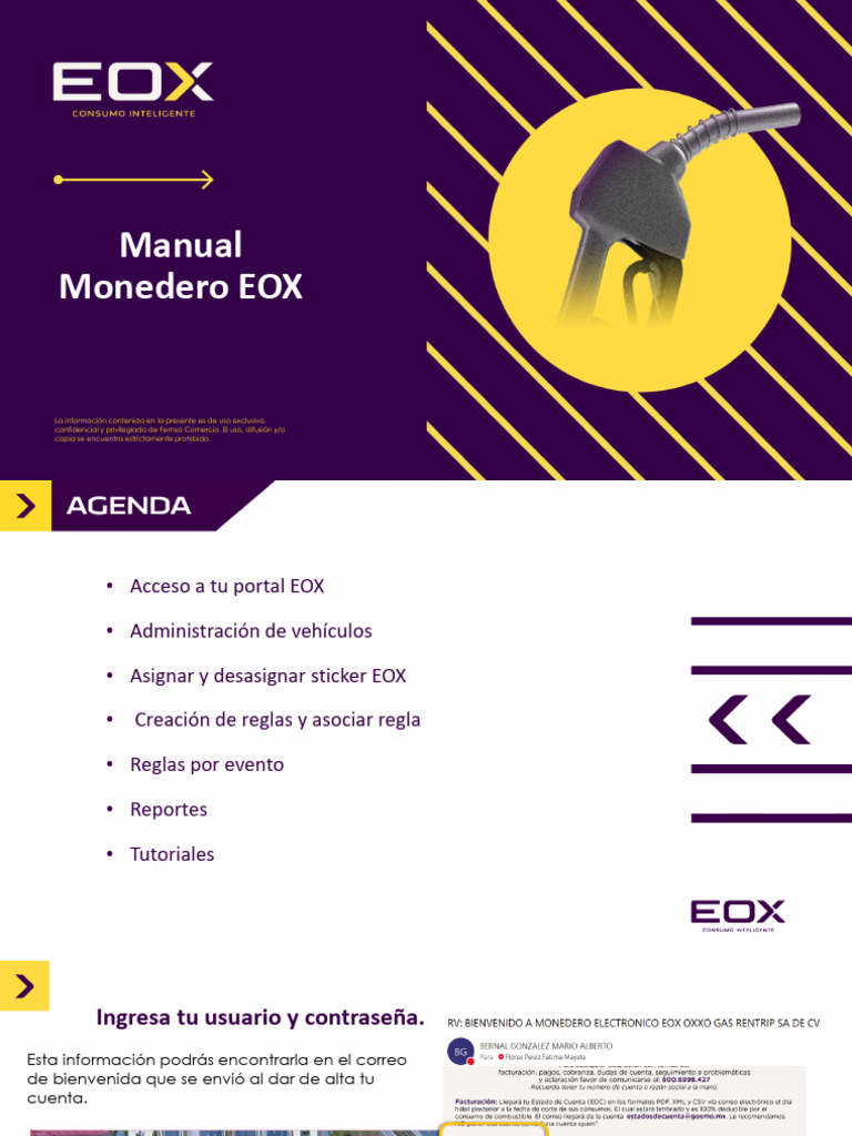 Manual de Uso del Monedero EOX | PDF