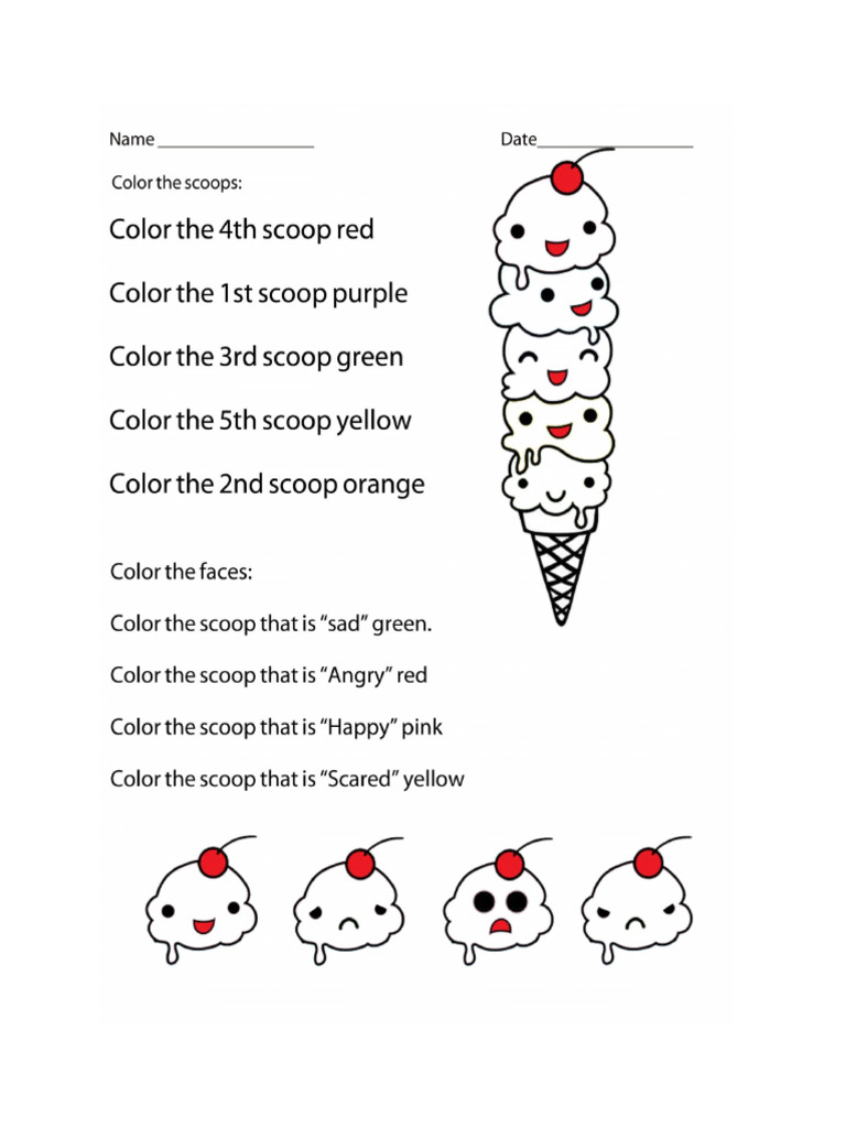 Follow The Instructions Fun Activities Games 58690 | PDF