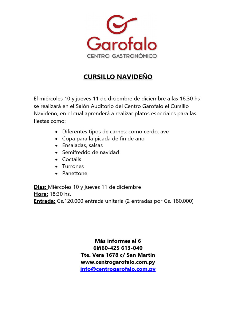 Cursillo Navideño 25 | PDF