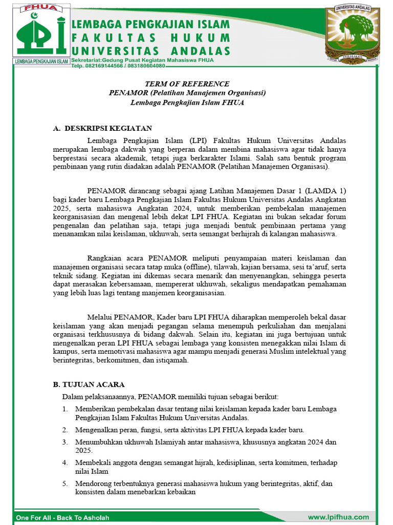 Tor_penamor_offline_lpi_2025[1][1] - Copy (2) - Copy (2) | PDF