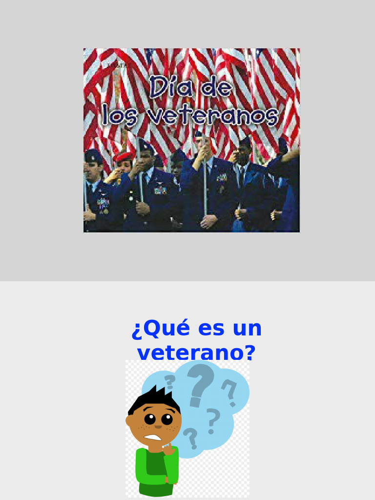 Dia de Los Veteranos | PDF
