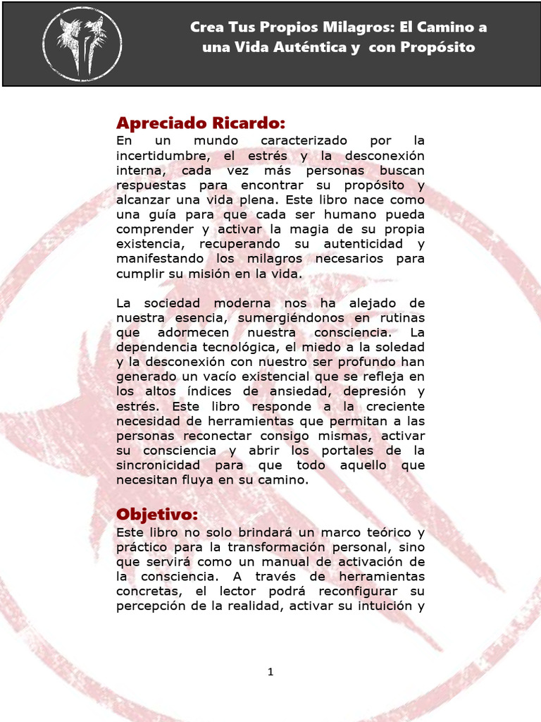 Propuesta Ricardo Espinoza Pedraza | PDF | Lápiz