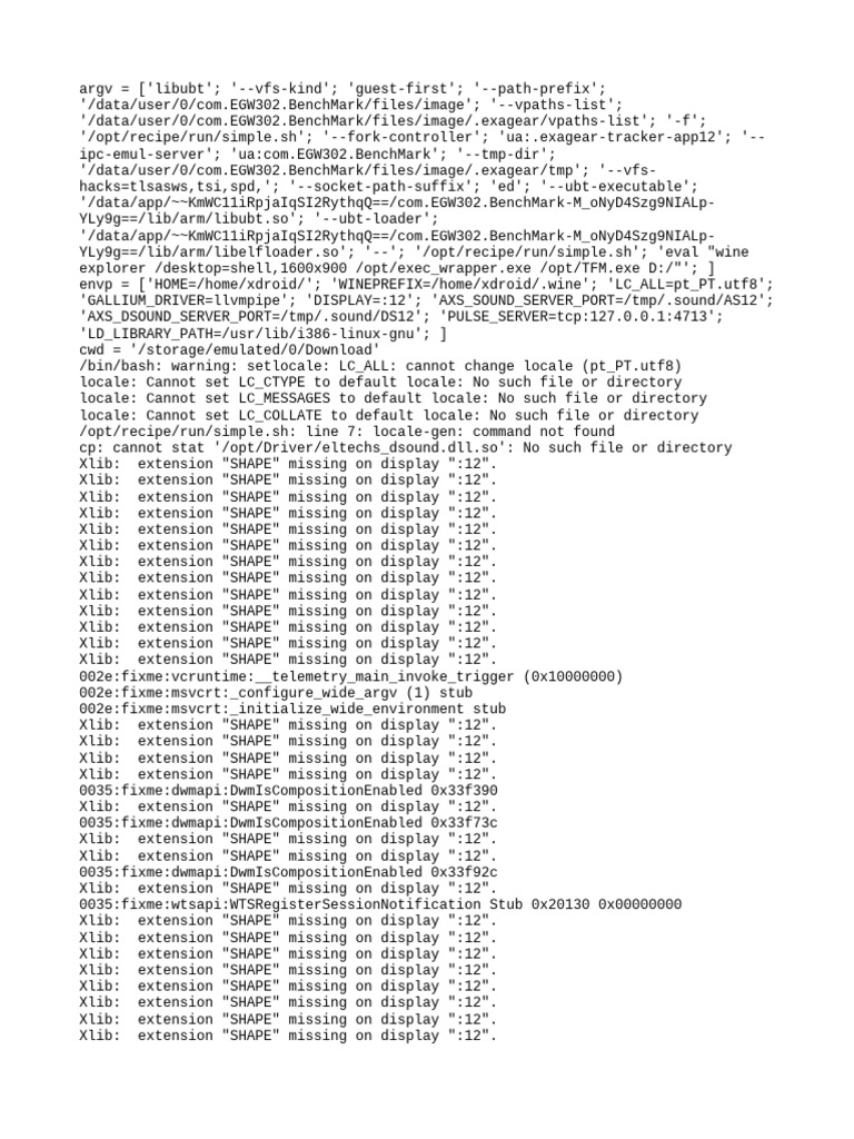 x86 Stderr | PDF | Software | Operating System Families