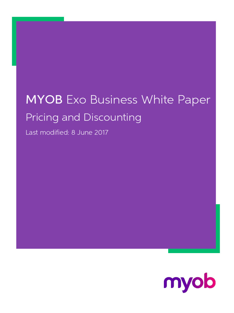 MyoBeXO Business Pricing Guide | PDF | Pricing | Stocks