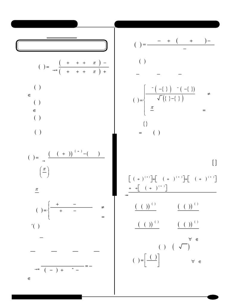 Naryana 20. Limits, Continuity & Differentiability Final ( 91-112) | PDF | Function (Mathematics ...